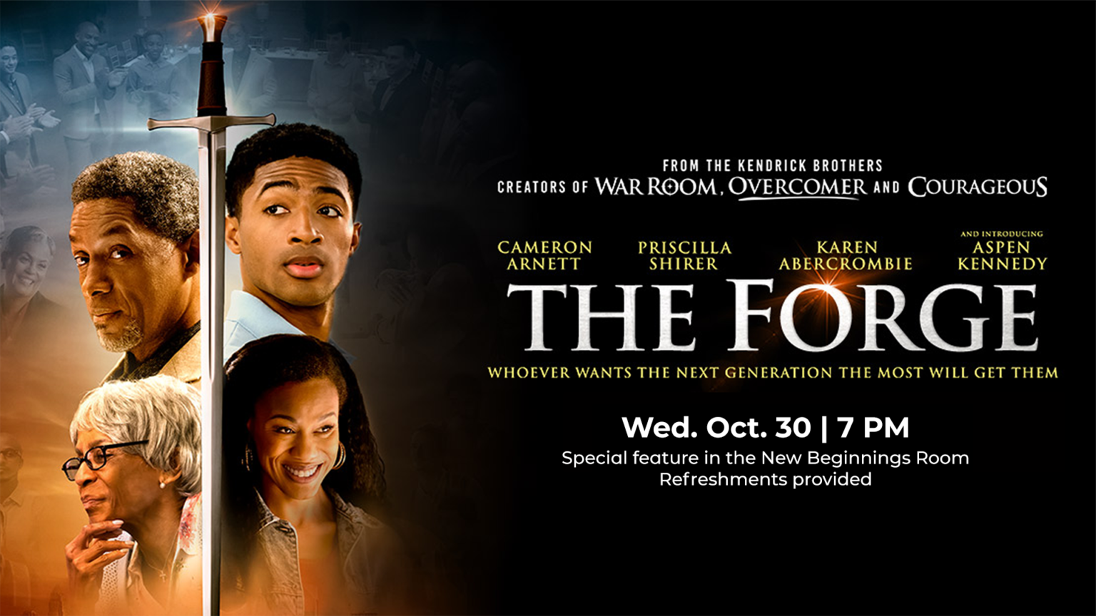 Movie Night – “The Forge” – New Beginnings